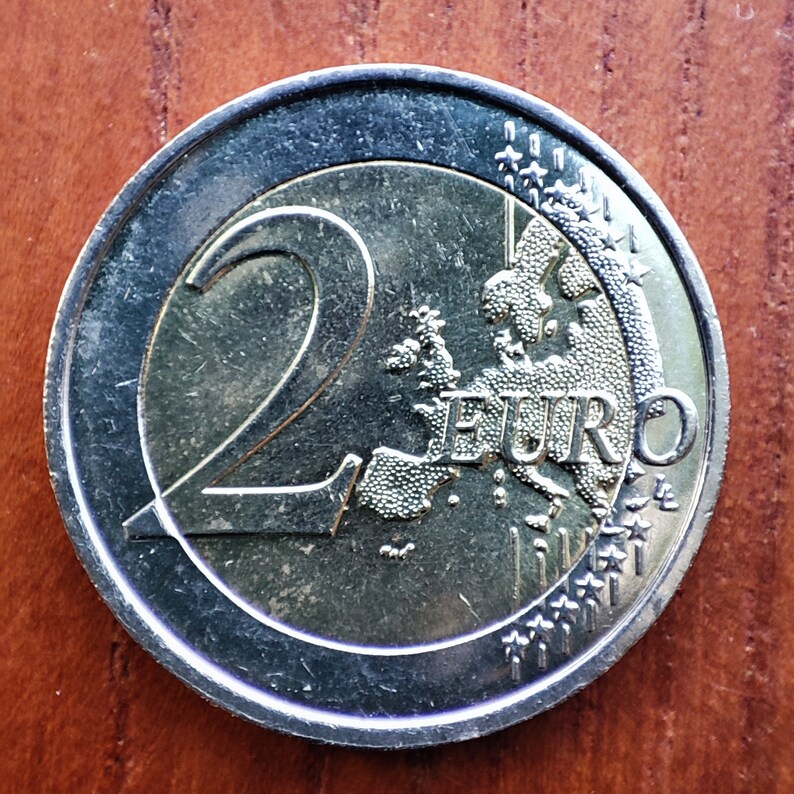 Pièce de 2 euros 2022 rare RF - Etsy France