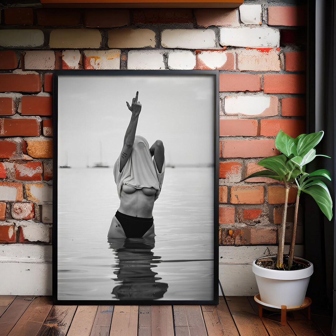 Black and White Wall Art - Vintage Print - Feminist Women Attitudes Art ...