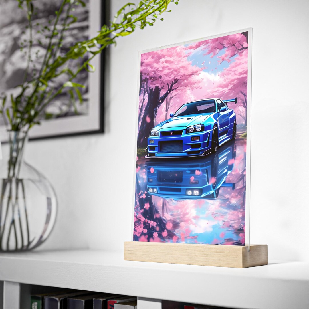 Acrylic Sign Nissan Skyline Gtr R34 - Etsy