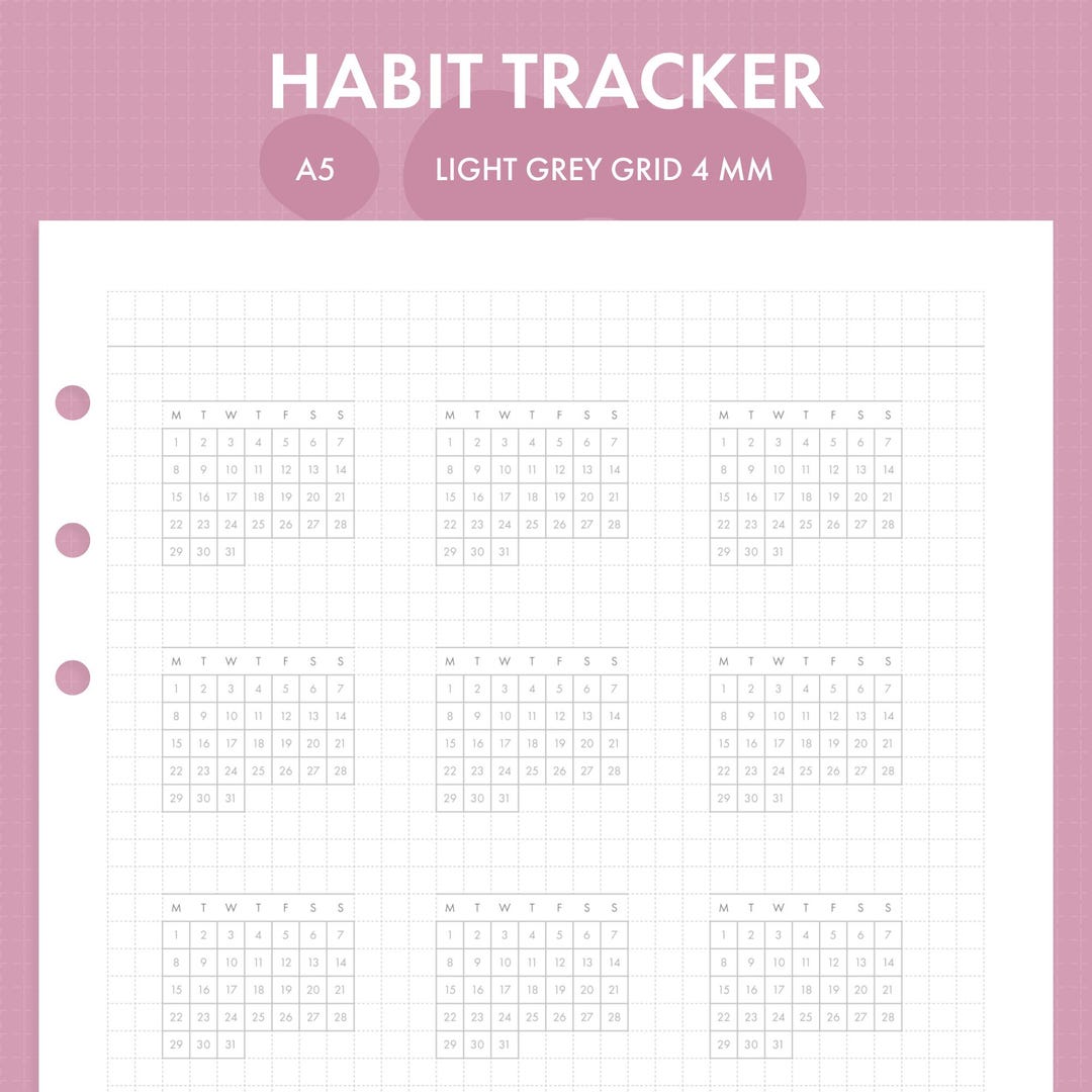 Habit Tracker Routine Log Progress Tracker Goal Tracker Streak Log Daily Progress Log ...