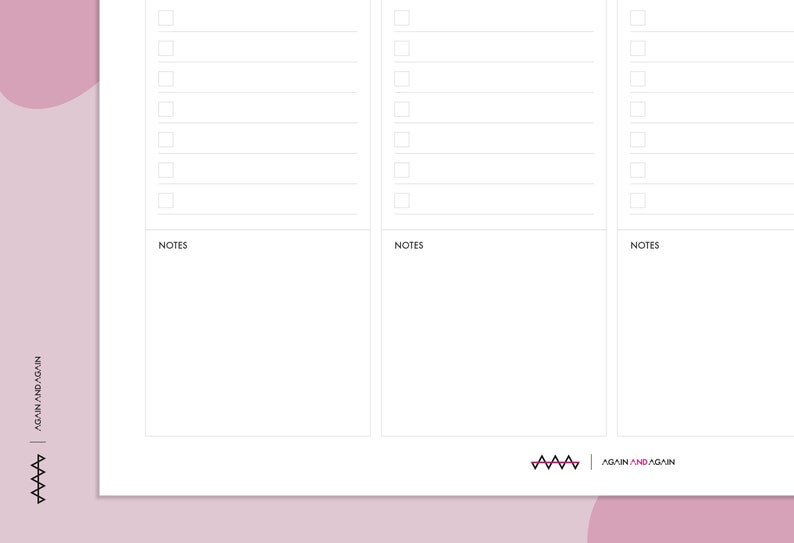 Projects Tracker A4 Horizontal Format Printable Manage Multiple ...