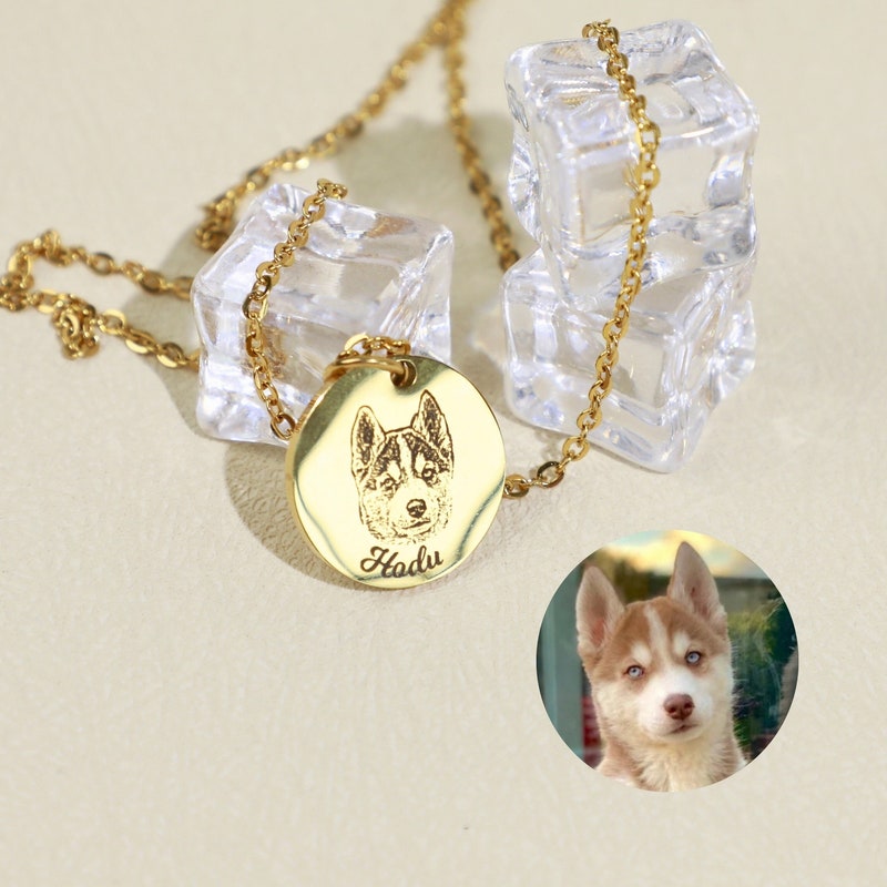 Dog Necklace - Etsy