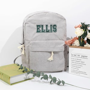 Personalized Embroidered Backpack, Kids Backpack Personalized, Custom ...