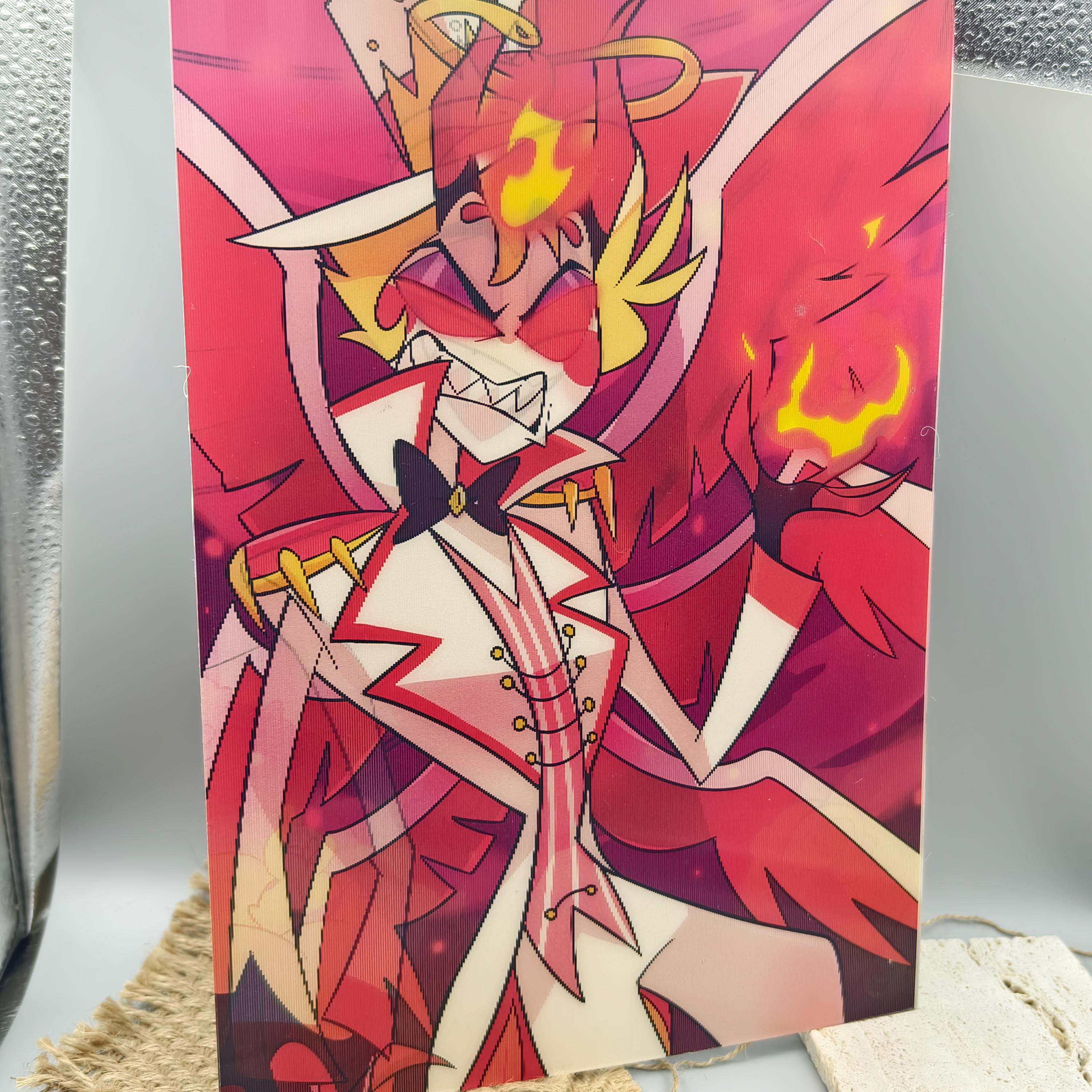 Adam and Lucifer 3D Lenticular Posters in A4 Size - Etsy