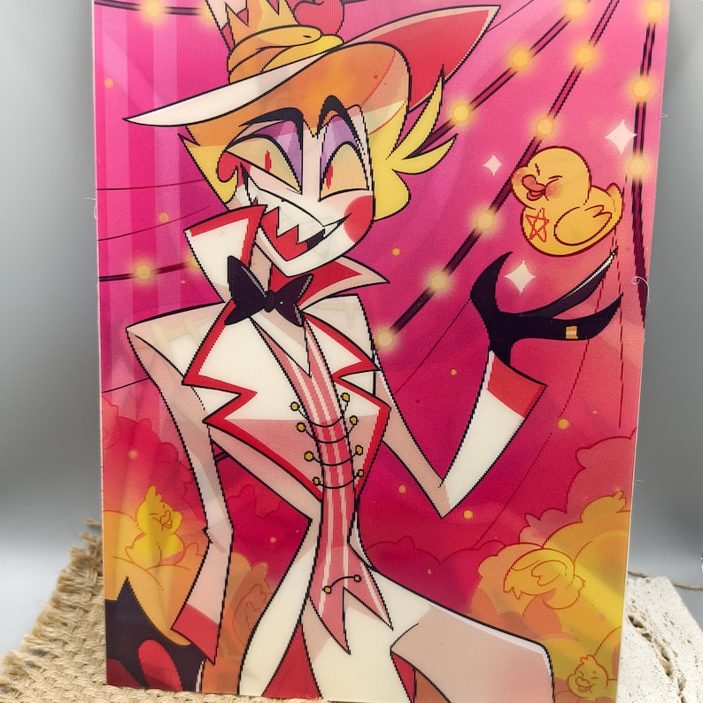 Adam and Lucifer 3D Lenticular Posters in A4 Size - Etsy
