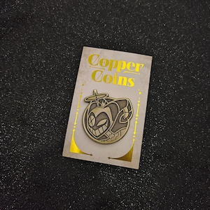Hazbin Fanart Copper Coin – Die-struck Pins - Etsy