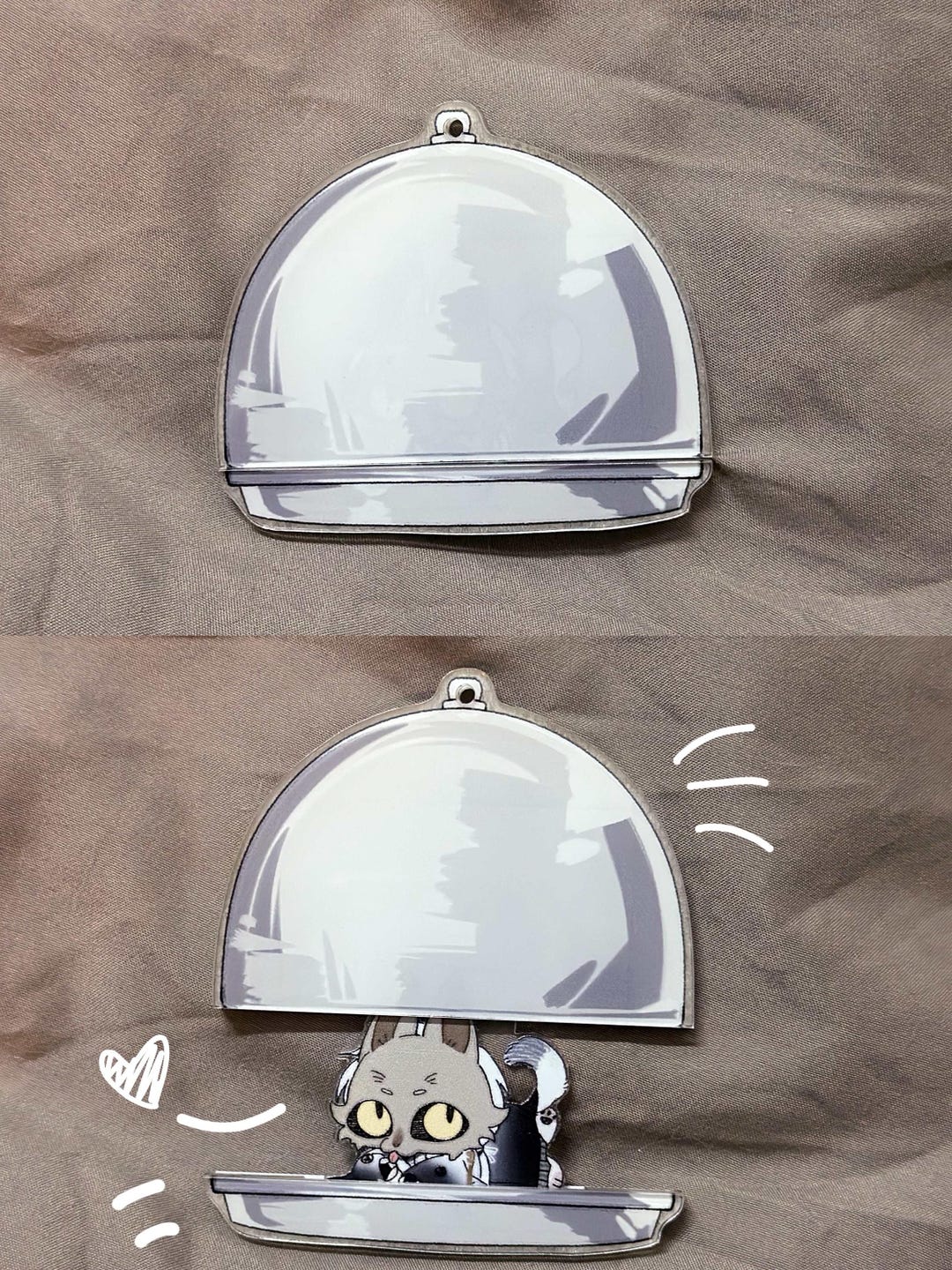 Silent Hill F Enjoy Your Fox Meal Acrylic Charm - Etsy