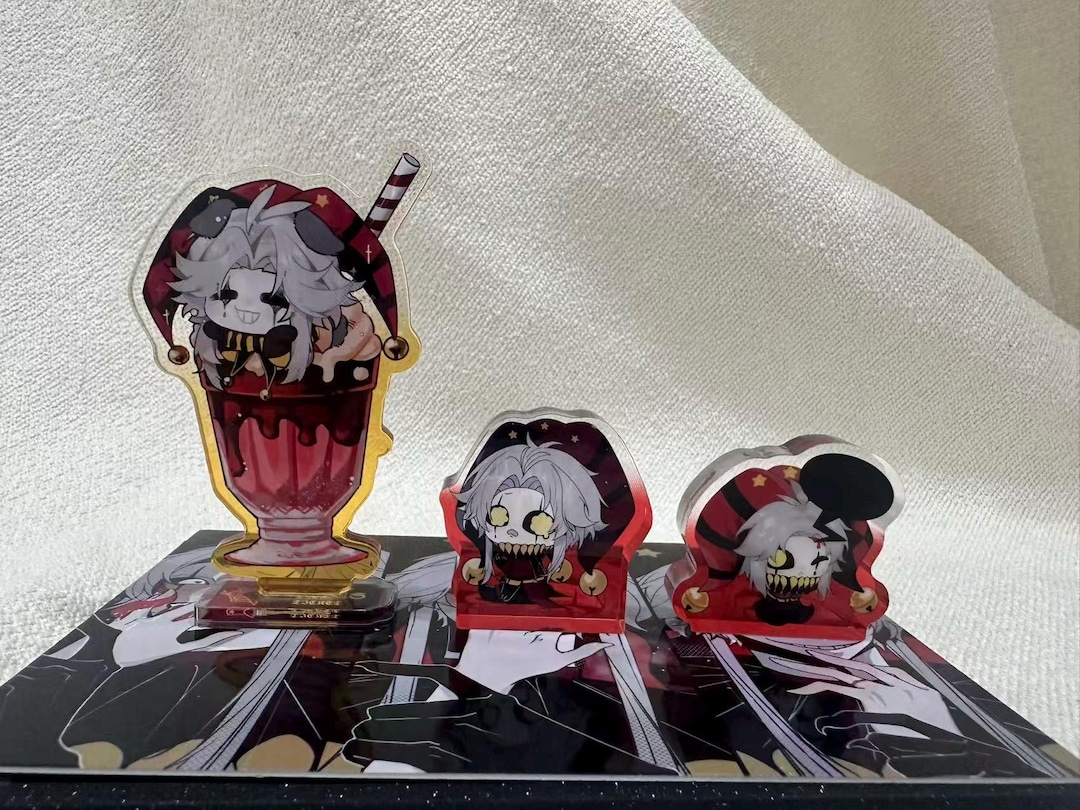 The Freak Circus Acrylic Charms Bubble and Milkshake and Crying Pierrot ...