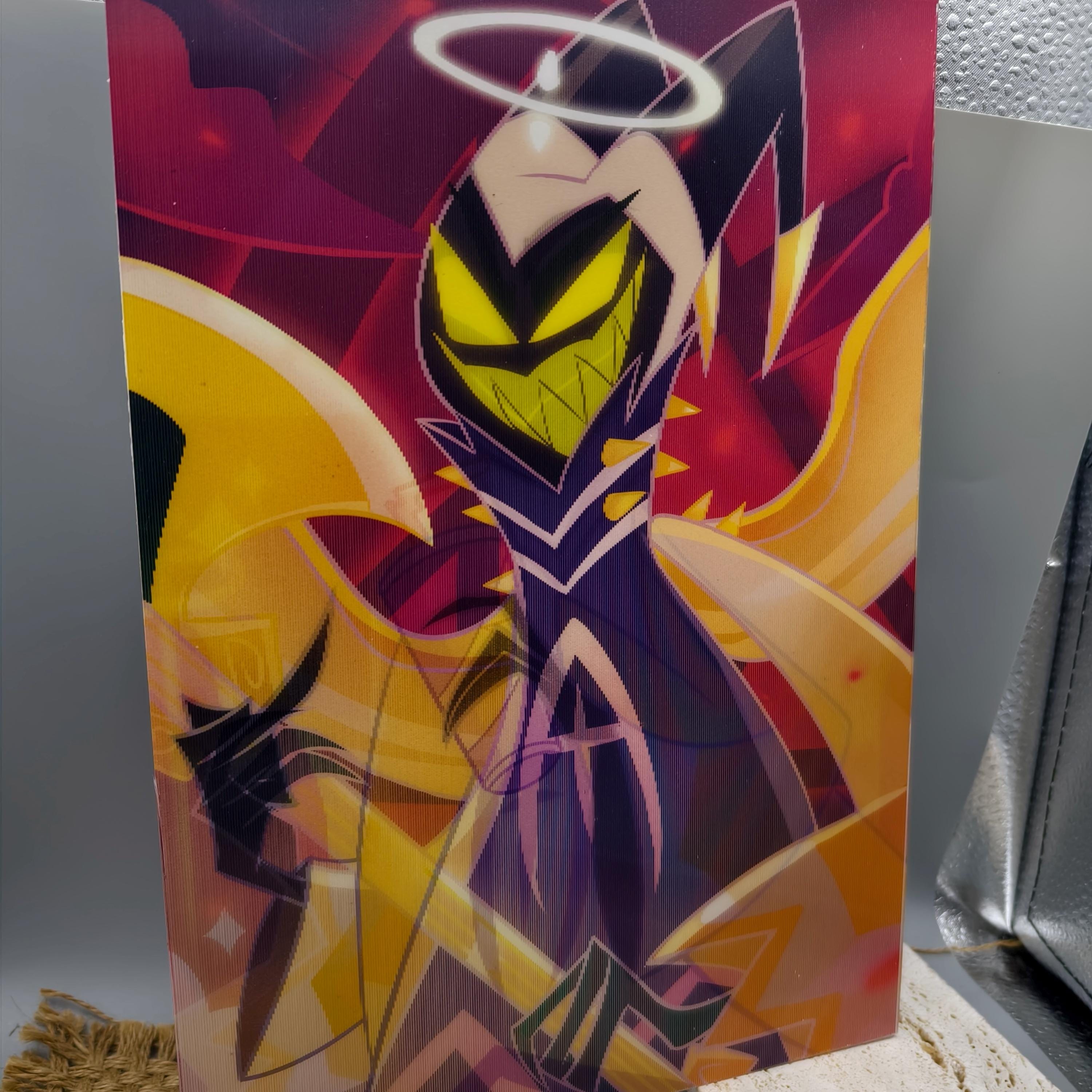 Adam and Lucifer 3D Lenticular Posters in A4 Size - Etsy