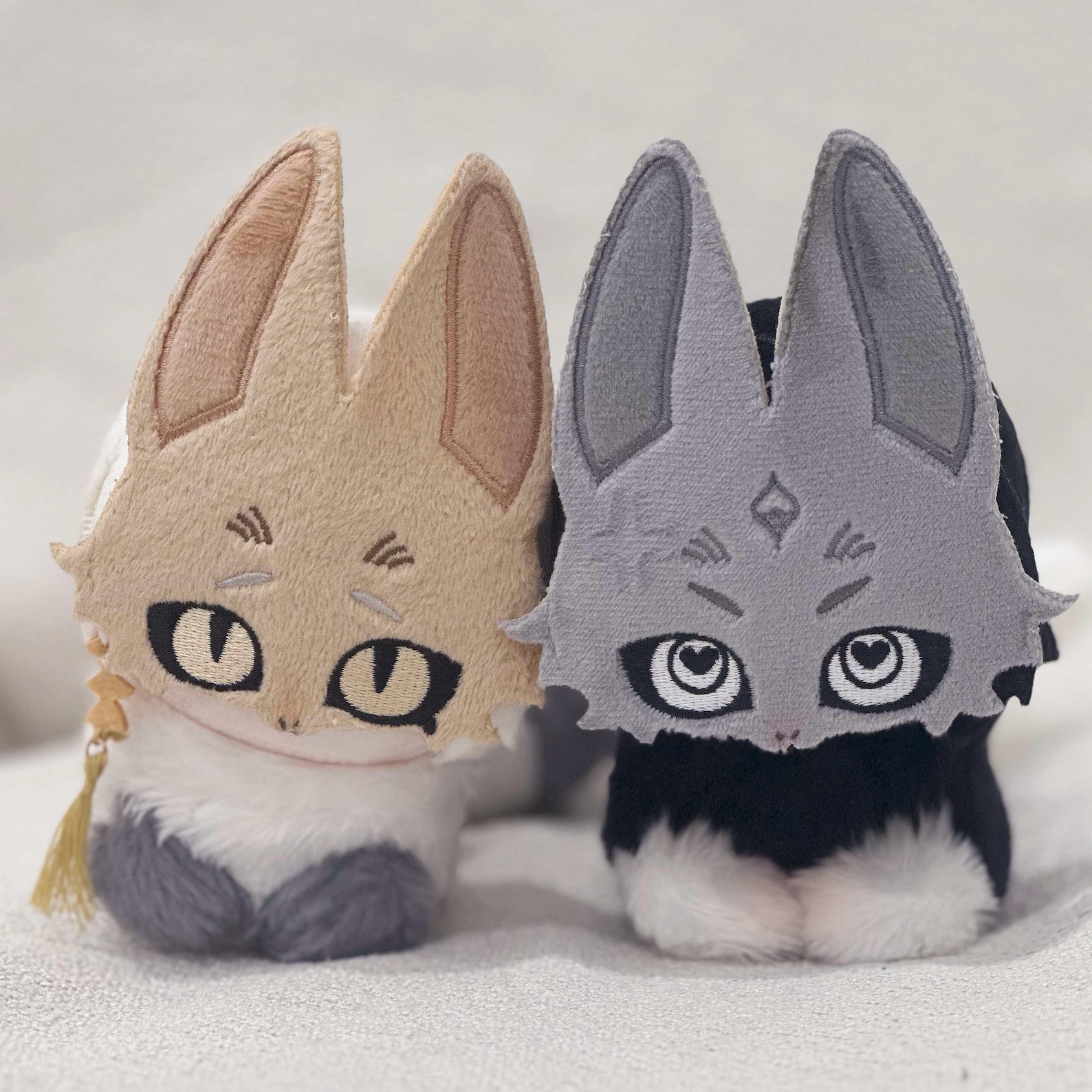 Silent Hill F Fox Loafing Shichibi and Hinako Chibi Nui Plush Toy ...