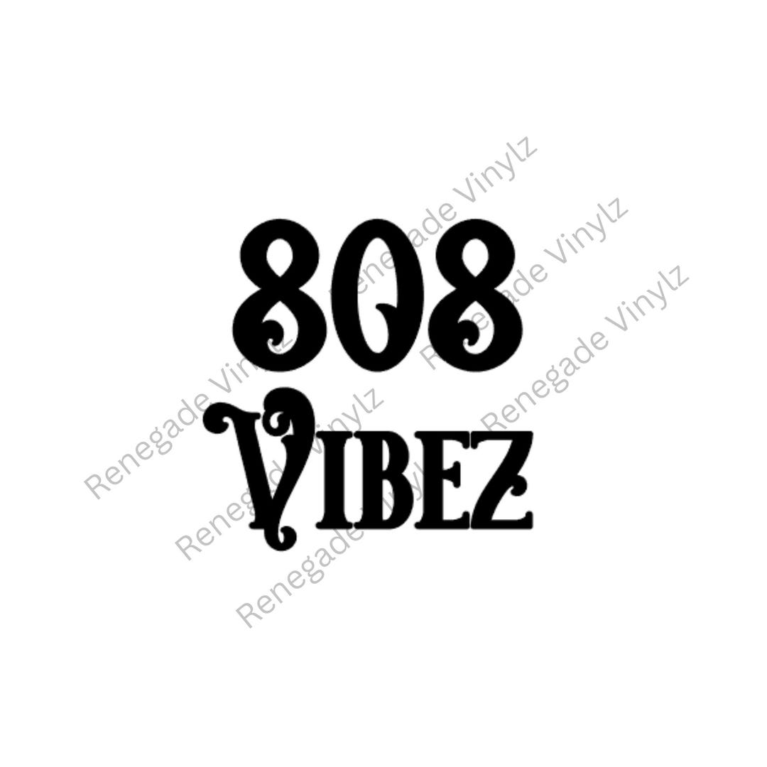 808 Vibez Sticker Decal - Etsy