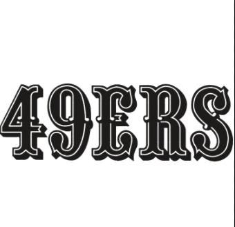49ers Saloon Font - Etsy