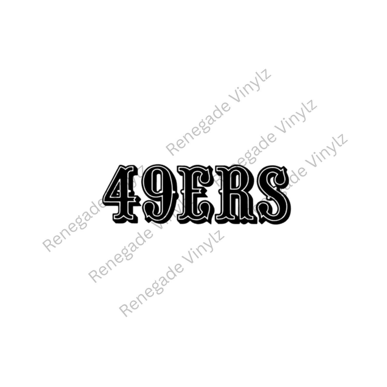 49ers Saloon Font - Etsy