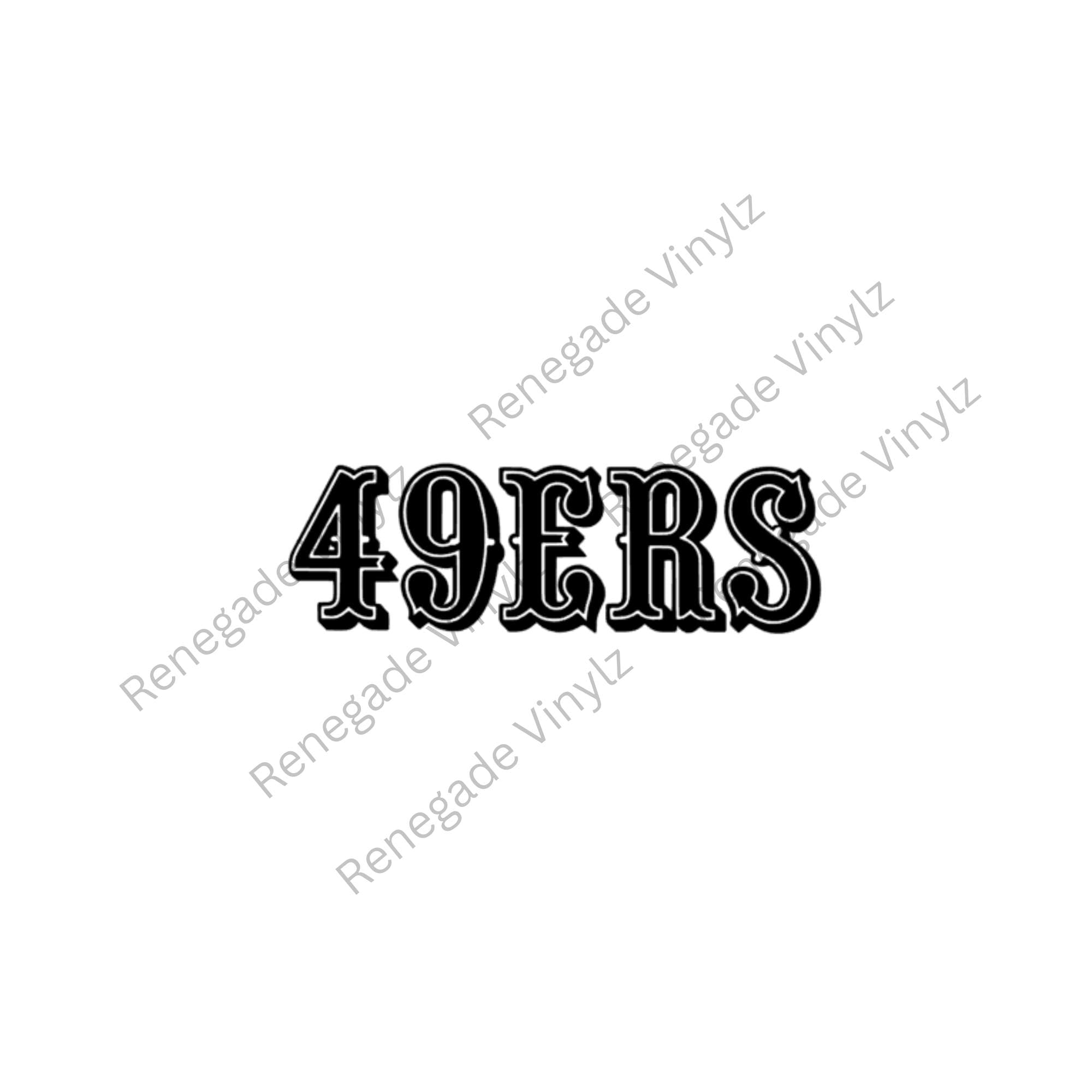 49ers Saloon Font - Etsy
