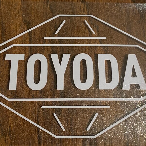 Toyoda Sticker - Etsy
