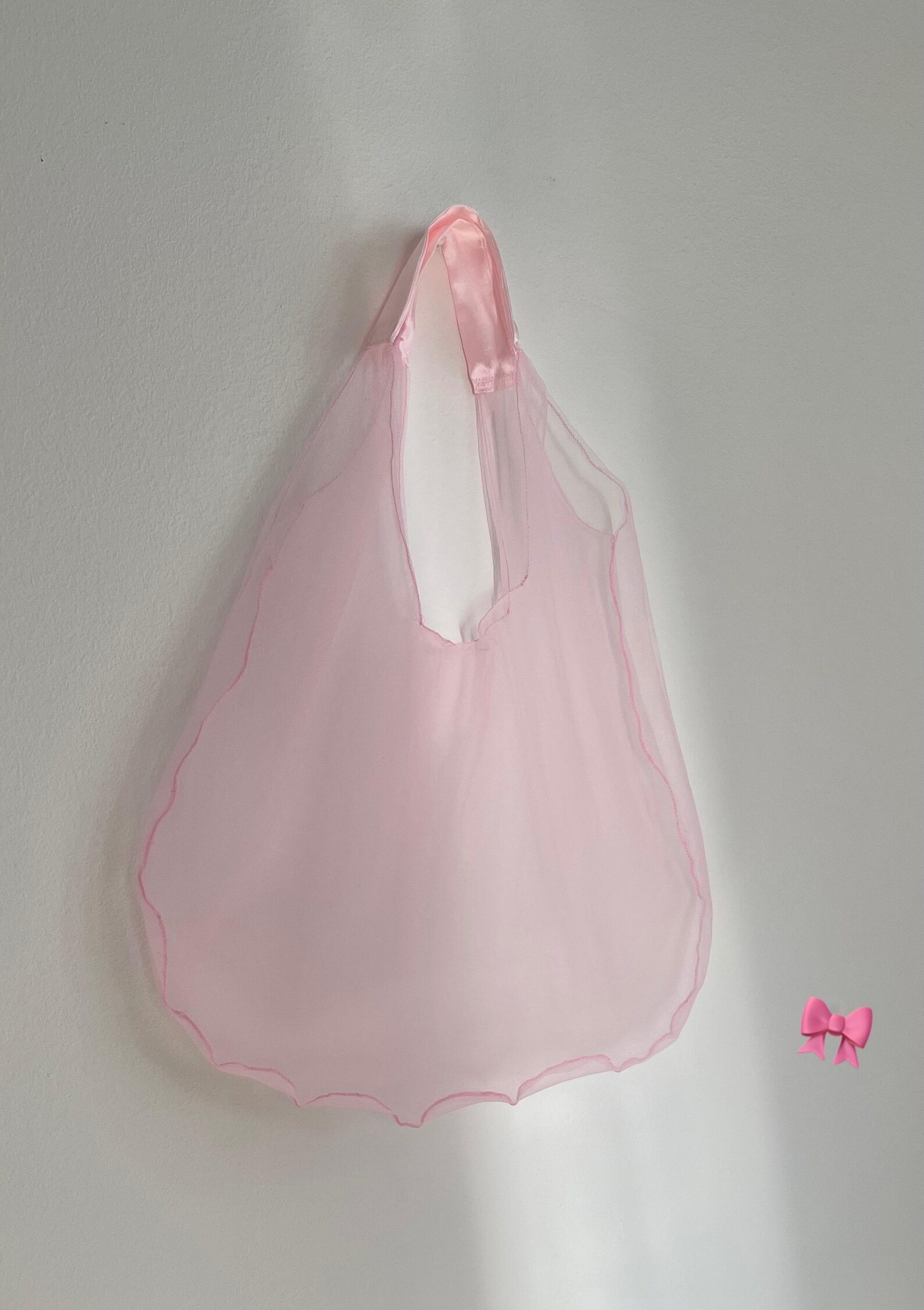 Ethereal Elegance Mesh Tote – Romantic Sheer Fairycore Bag - Etsy