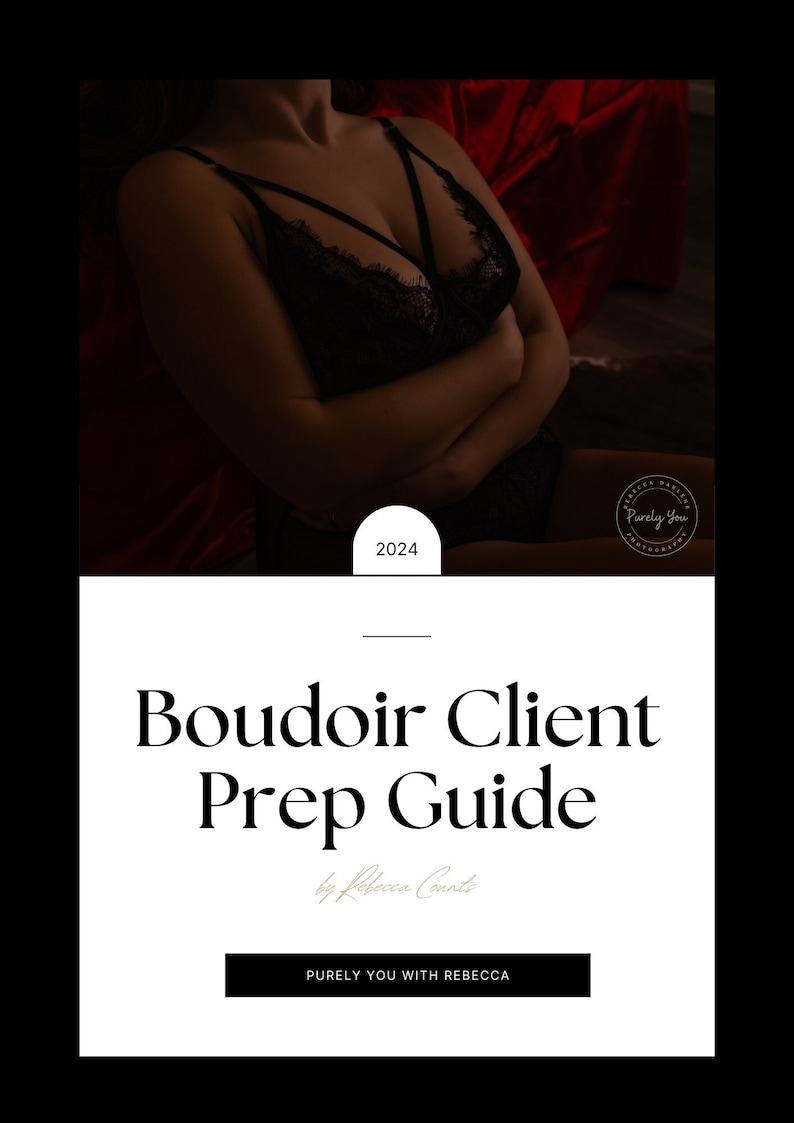 Purely You Boudoir Client Prep Guide CANVA - Etsy
