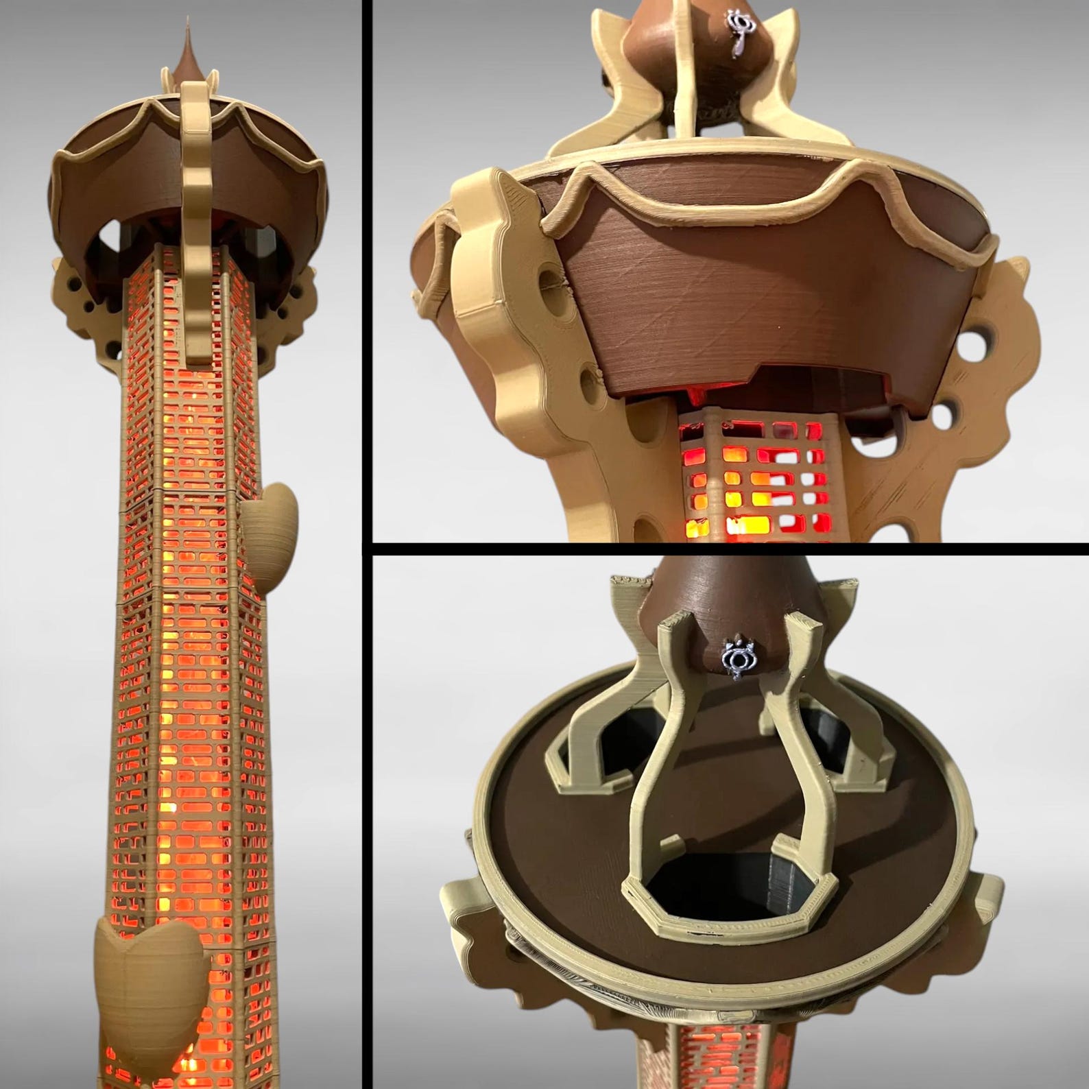 Zelda Sheikah Tower Fan Art LED Lamp - Etsy