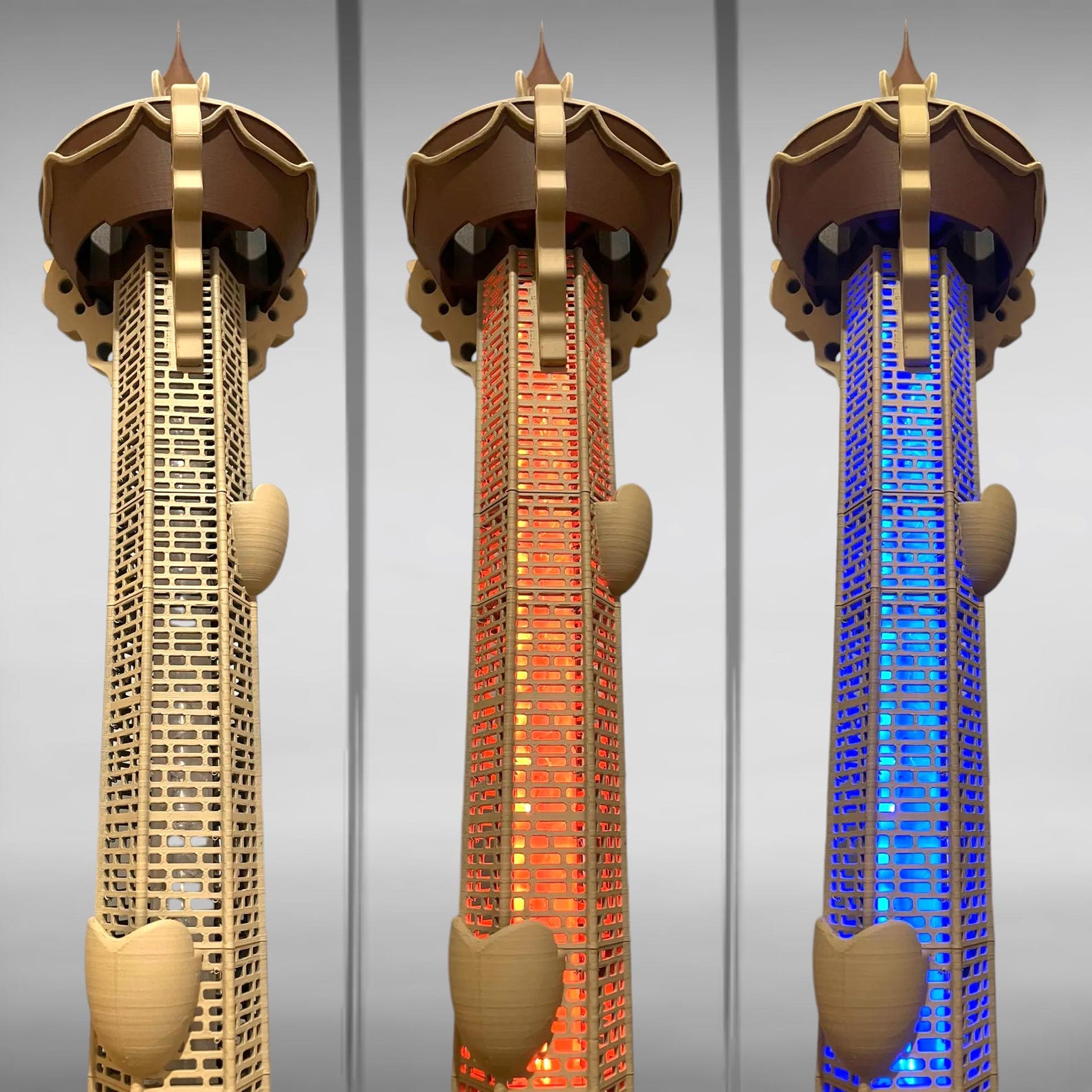 Zelda Sheikah Tower Fan Art LED Lamp - Etsy