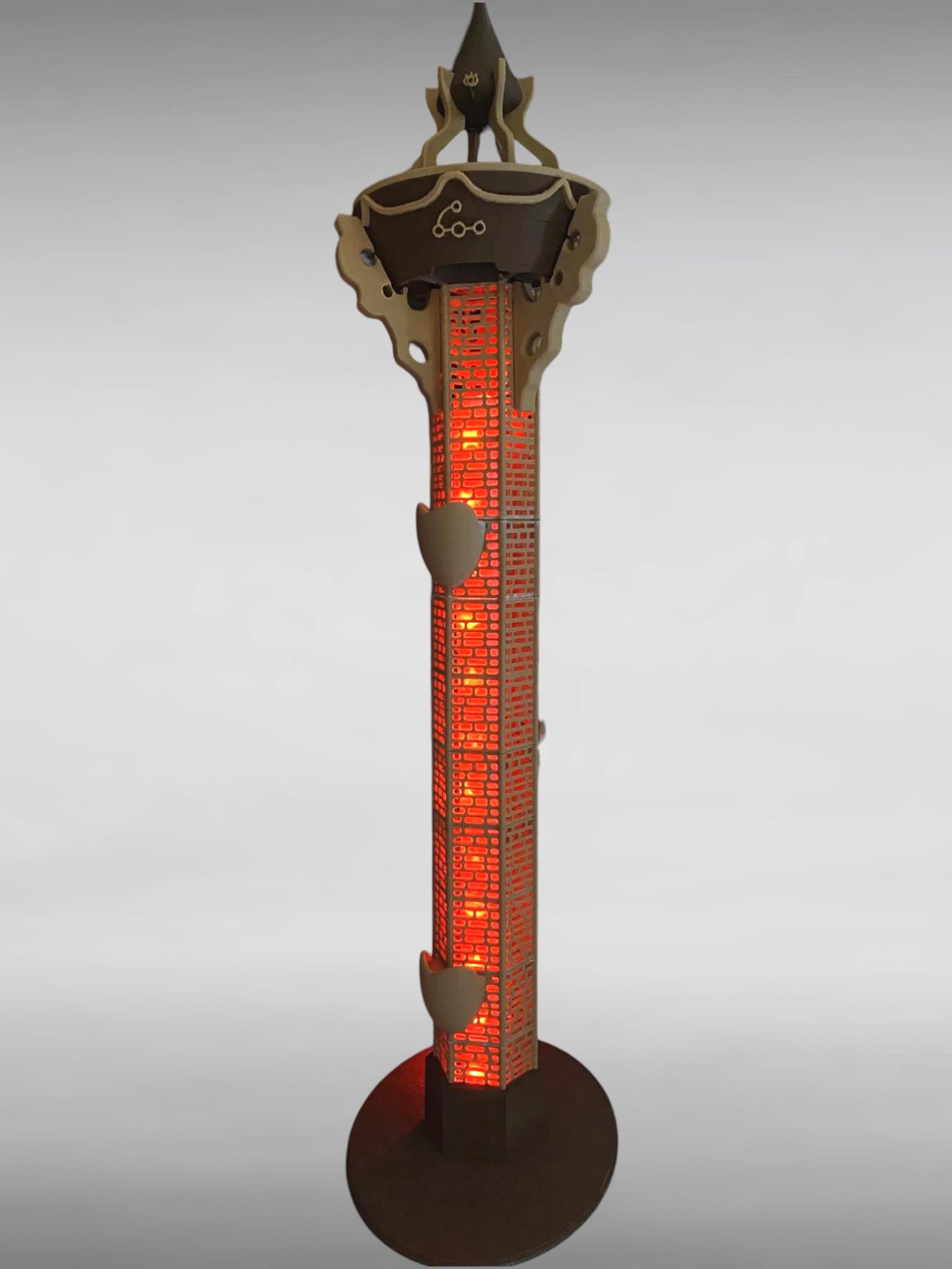 Zelda Sheikah Tower Fan Art LED Lamp - Etsy