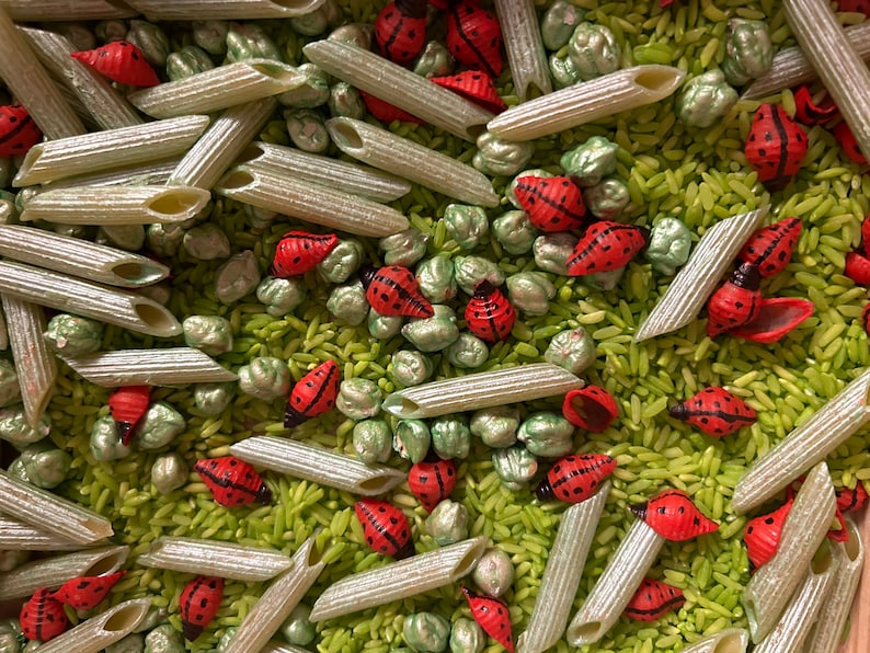 Sensory Bin Filler - Ladybug Mix - Etsy