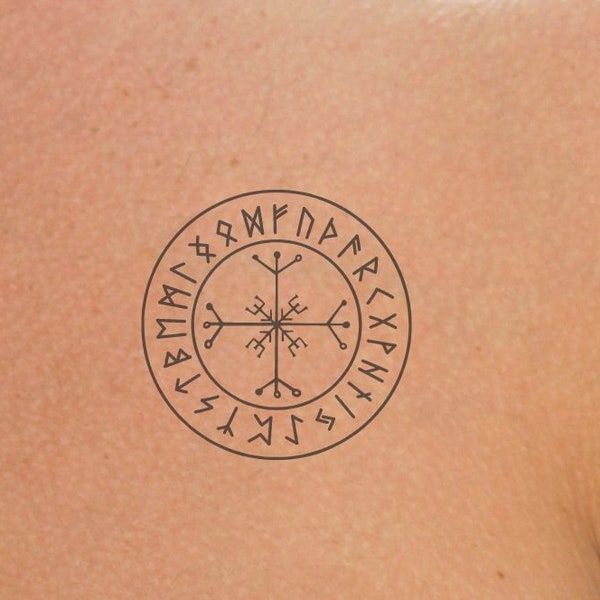 Viking Temporary Tattoo - Etsy