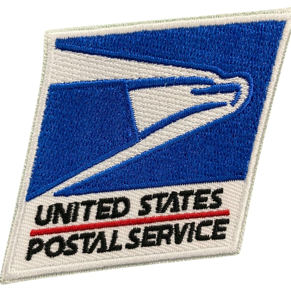 Usps Iron on Embroidery - Etsy