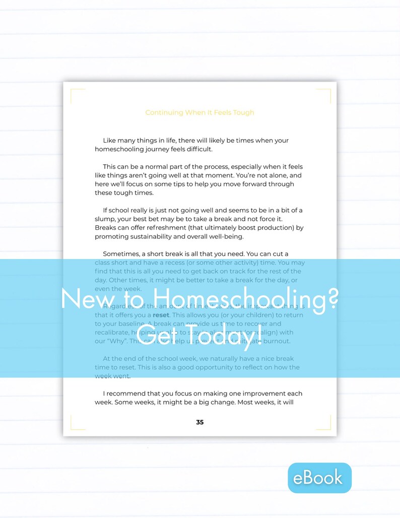 Get Started Homeschooling for Beginners Ebook – Parent's Guide & Steps ...