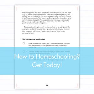 Get Started Homeschooling for Beginners Ebook – Parent's Guide & Steps ...