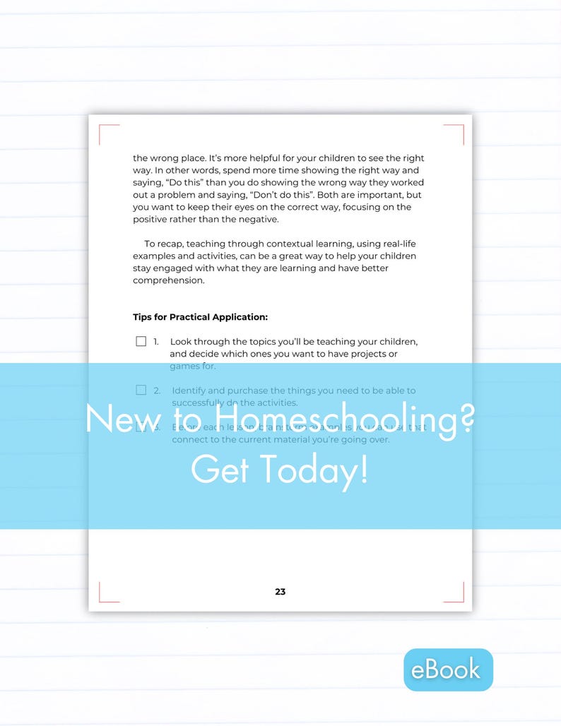 Get Started Homeschooling for Beginners Ebook – Parent's Guide & Steps ...