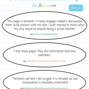 Get Started Homeschooling for Beginners Ebook – Parent's Guide & Steps ...