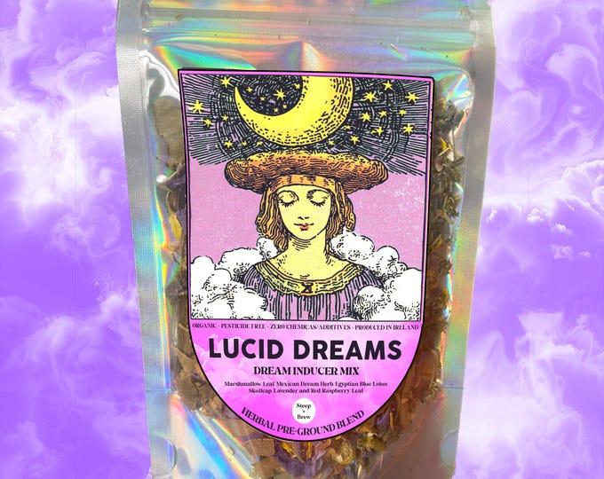 Lucid Dreams PRE-GROUND Herbal Blend / Dream Catalyst Organic Herbal ...