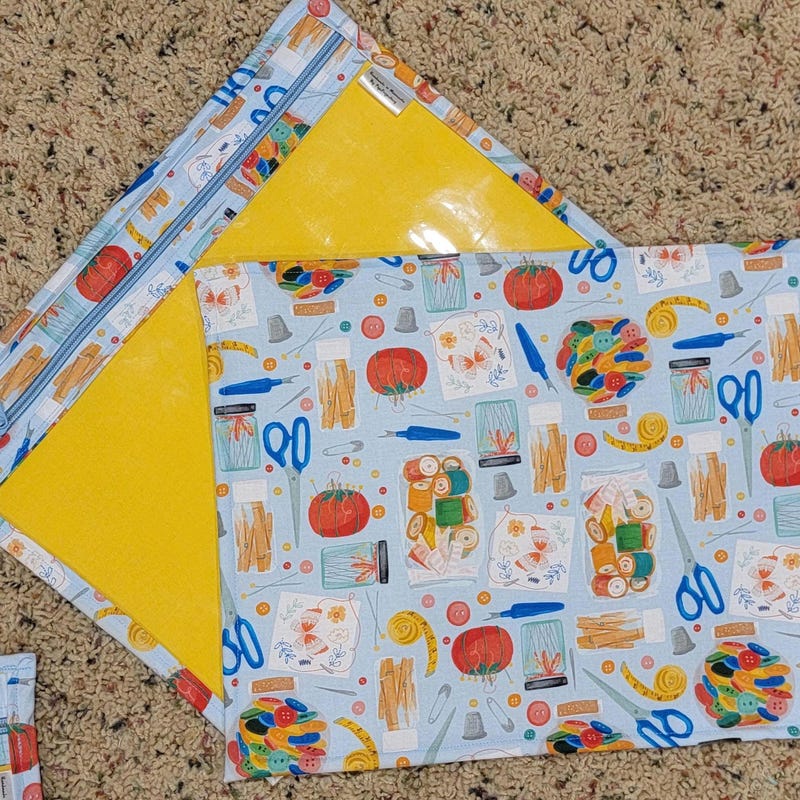 Vinyl Project Bag - Etsy