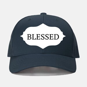 BLESSED Retro Hat - Etsy