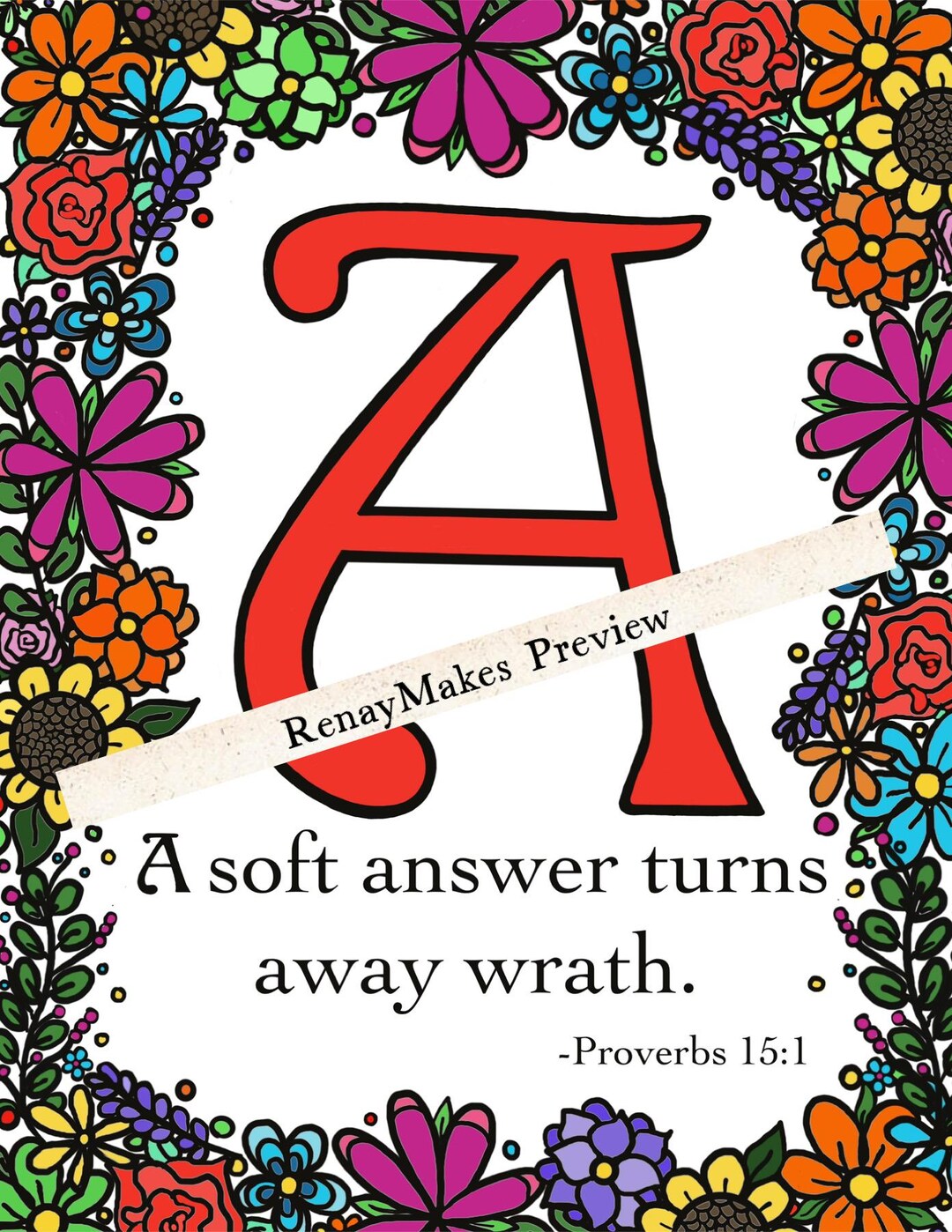 Abc's of Scripture Printable Posters - Etsy