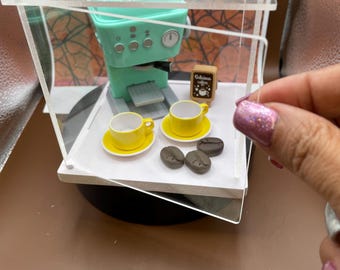 Mga’s Beautiful Teal Miniverse Espresso Machine With Case Included for ...