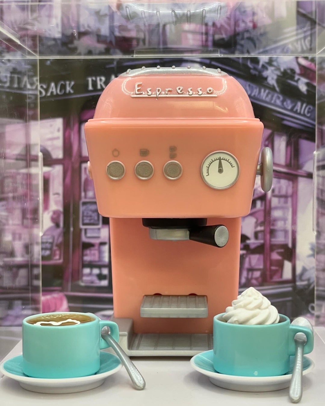 Mga’s Beautiful Pink Miniverse Espresso Machine With Case Included. for ...