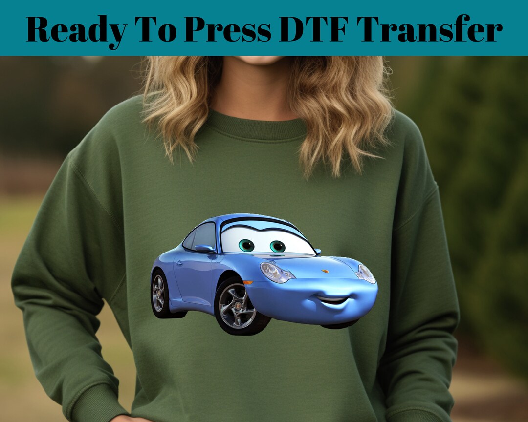 Sally Ready to Press, Cars DTF, Cars Movie Ready to Press, Disney DTF ...
