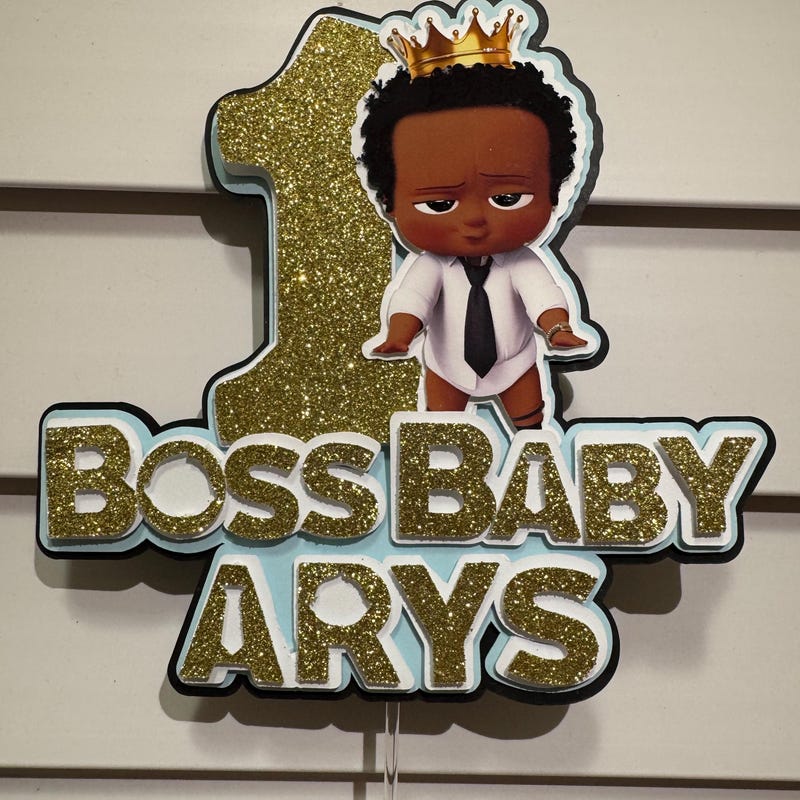 Boss Baby Party Decorations - Etsy