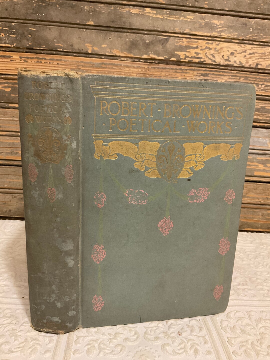 Robert Browning's Poetical Works - 1896 - Poems - Antique Book - Etsy UK