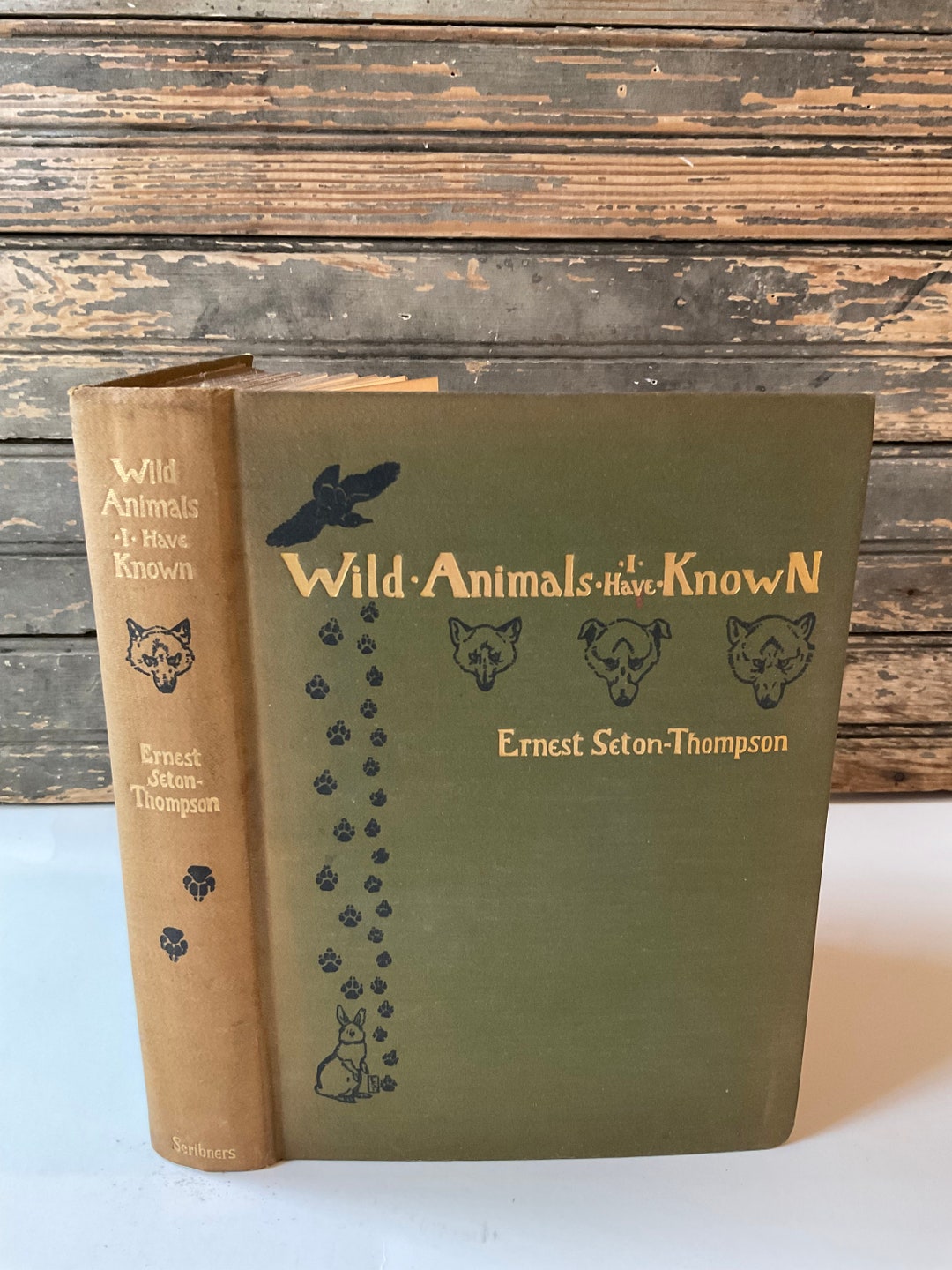Antique Book - Wild Animals I Have Known - Ernest Seton-thompson - 1898 ...