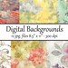Digital Background Pages - Digital Paper Printable Pages Junk Journal ...