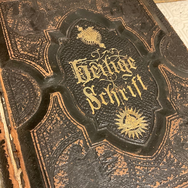 German Bible - Etsy