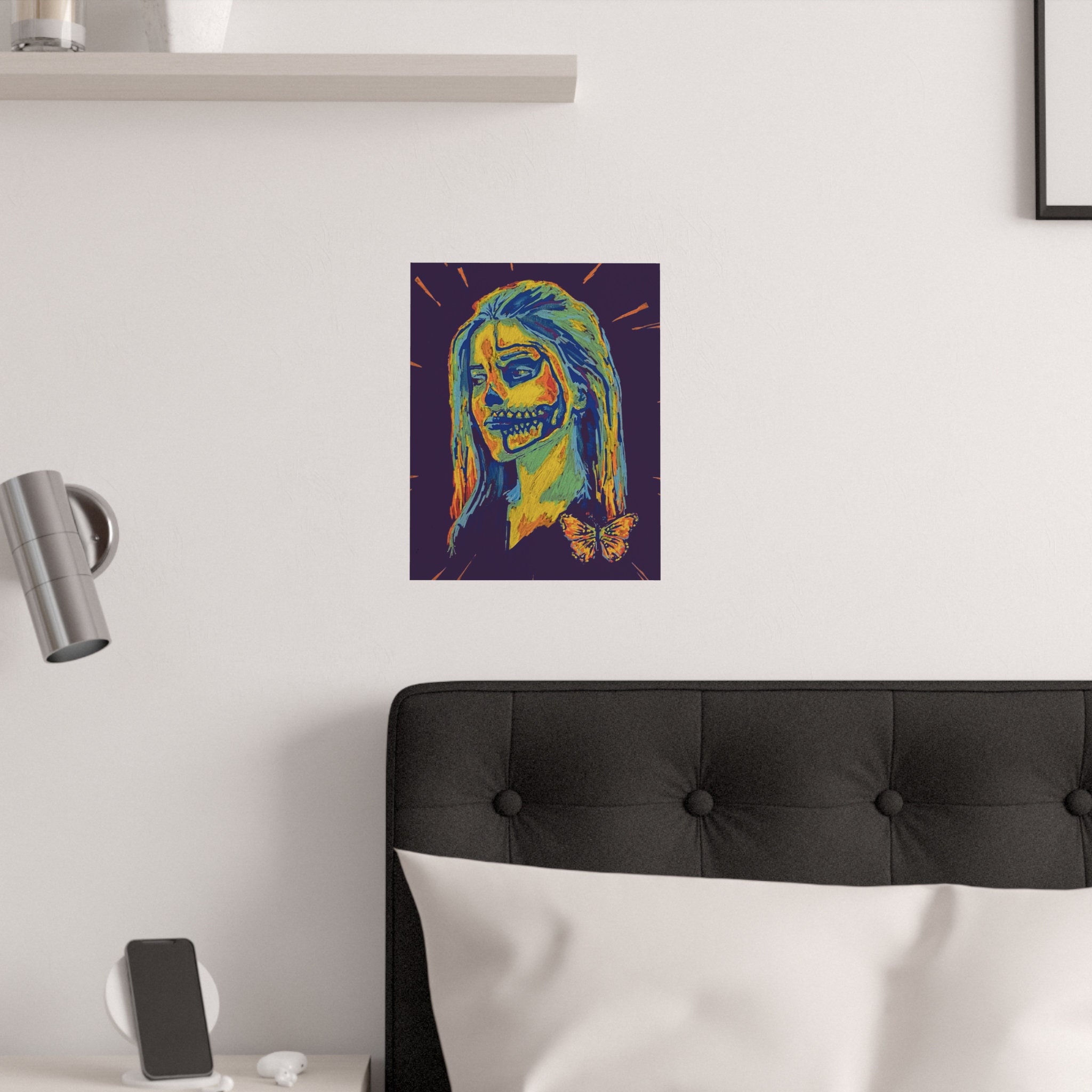 Thermal Heat Self Portrait Poster Art Print - Etsy