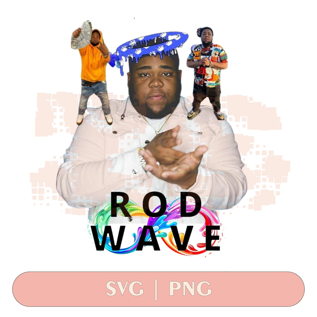 Rod Wave Nostalgia PNG File, Rapper Rod Wave Tour Design, Rod Wave Png ...