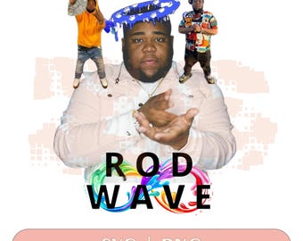 Rod Wave Nostalgia PNG File, Rapper Rod Wave Tour Design, Rod Wave Png ...