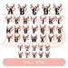 Christmas Alphabet SVG Bundle: Reindeer Letters, Numbers (PNG) - Etsy