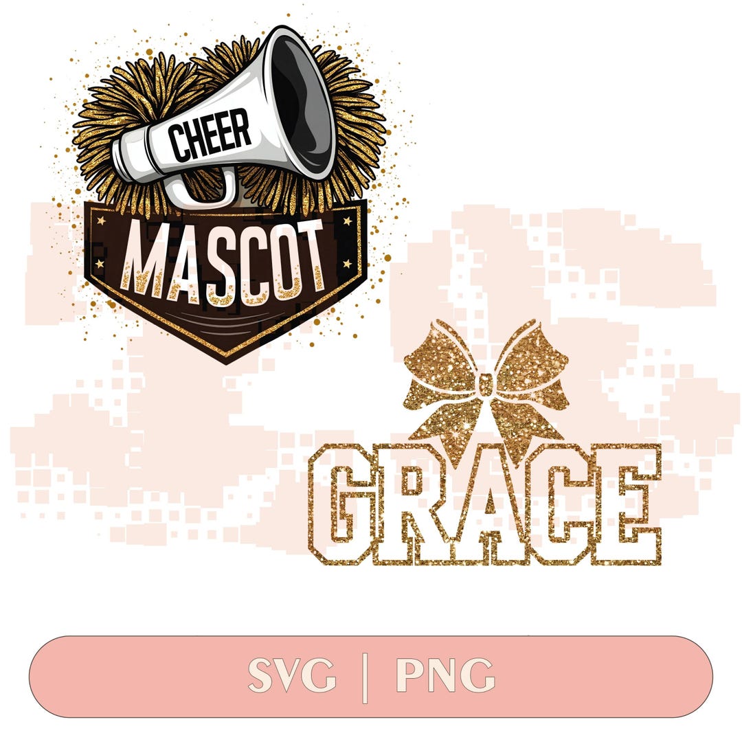Cheer Team Template SVG: Bold and Eye-catching Design for Your ...