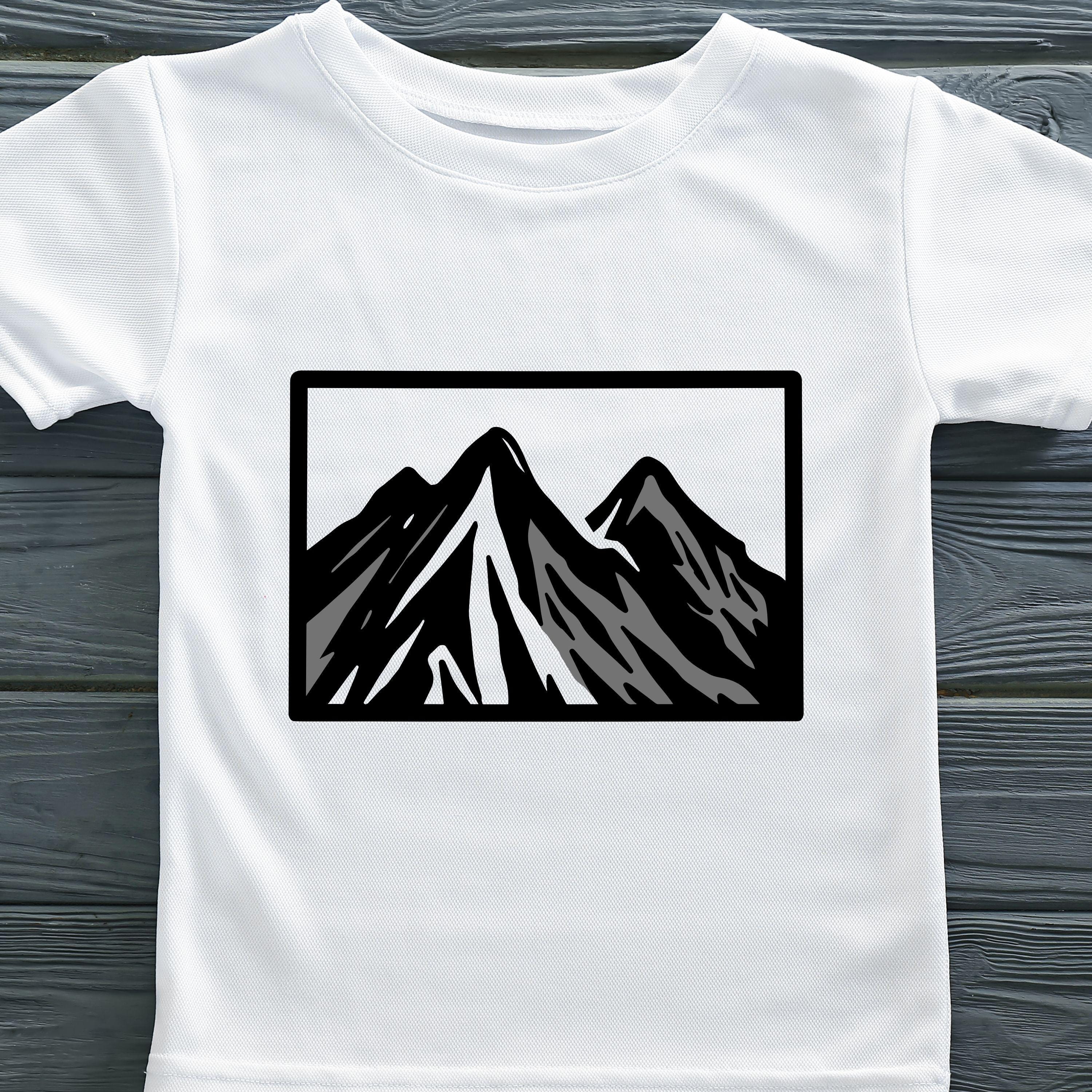 MEGA Mountains Svg Bundle, Mountain Svg Hand Drawn, Forest Tree Svg ...