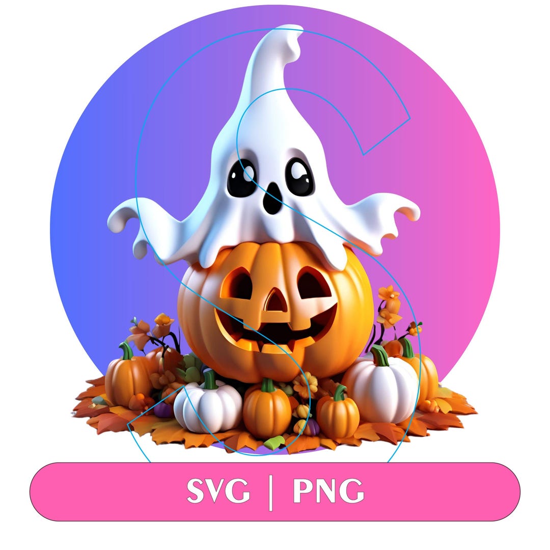 Digital Png File Boy Boo Ghost Halloween Jack-o-lantern Pumpkin Checker ...